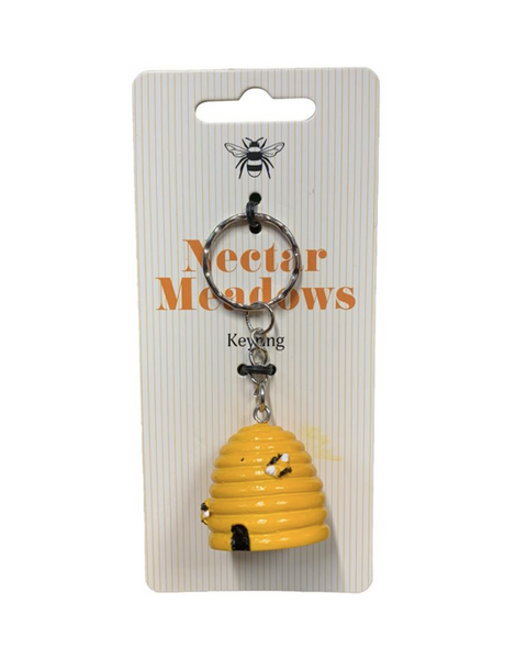 Nectar Meadows Beehive Keyring – Pink Poodle Boutique